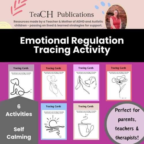 Brain Break Tracing Activity for Emotional Support and Emotional Regulation