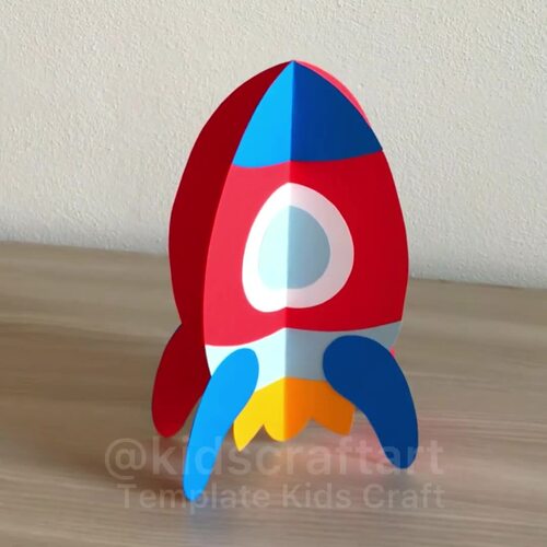 3D Rocket Craft Outer Space Ship Science Stem Project Exploring ...