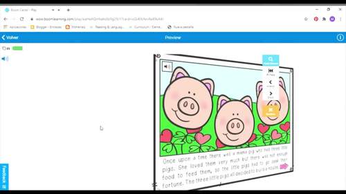 THE THREE LITTLE PIGS Boom Cards | Story Reading Comprehension by Ms ...