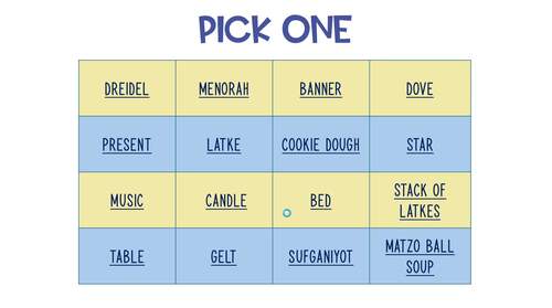 Hanukkah Gross Motor Game | Digital Therapy Fun by A Pedi PT | TPT