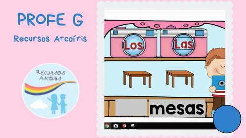 Yo puedo identificar artículos los y las - Spanish Dual Language