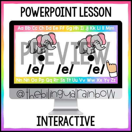 Letra de la Semana Ee - Google Slides™ | PowerPoint by The Bilingual ...
