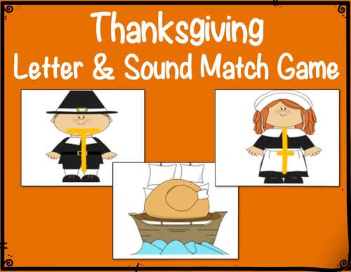 Kindergarten Thanksgiving Themed Literacy & Math Centers & Activities