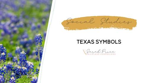 Texas Symbols Activities and Worksheets by Sarah Price - Priceless ...
