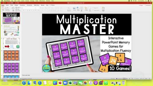 Multiplication Master - Math Memory Games by Red Apple Studio | TPT
