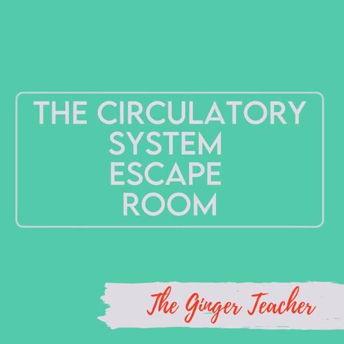 Blood and the Circulatory System Escape Room Game by The Ginger Teacher
