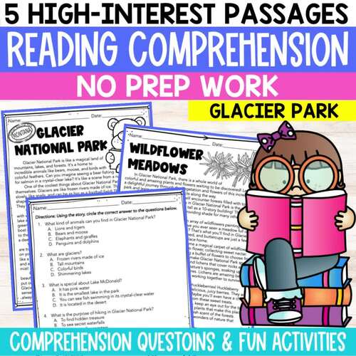 Reading Comprehension Passages Informational Nonfiction Passages on ...