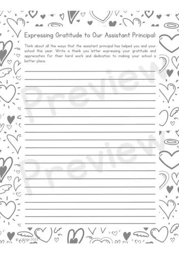 End of Year Creative Writing Thank You Letters | Teacher Appreciation ...
