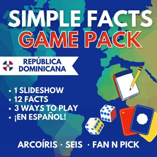 Simple Facts Games | Arcoíris, Seis, & Fan 'n' Pick | República Dominicana