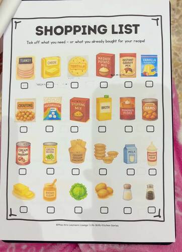 Thanksgiving Visual Recipes for Special Education and Early Learners ...