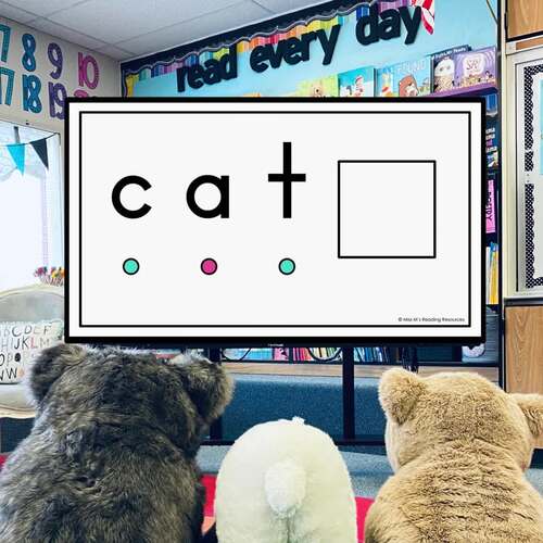 CVC Words Slides Phonics Games Fluency Practice CVC Blending Digital ...