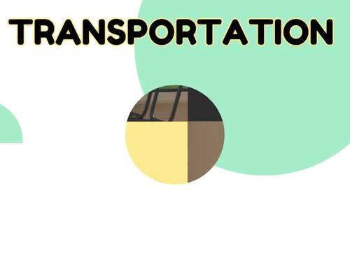 Transportation Visual Support Poems Adapted Special Education Activity ...