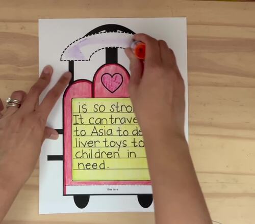 December Read Aloud Socio-Emotional Craft Lesson | TPT