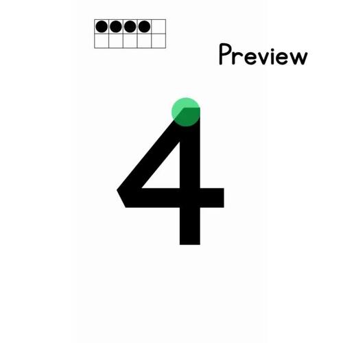 Number Formation Short Videos & Handwriting Cards | 0–9 Tracing w ...