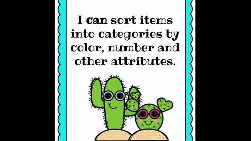 SLP Cactus Classroom Decor: Certificates & Reward Tags, I Can & Goal ...