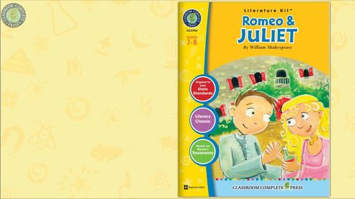 Romeo & Juliet - Literature Kit Gr. 7-8 by Classroom Complete Press