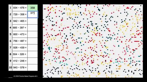 Lunar New Year Math Three Digit Addition and Subtraction with Regrouping