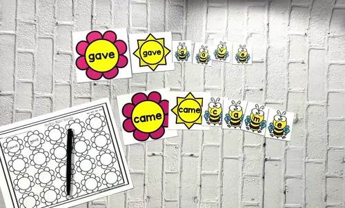 Spring Editable Sight Words by Kindergarten Smorgasboard | TPT