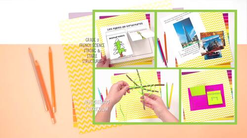 French Grade 3 Science Strong & Stable Structures - Sciences 3e: Les ...