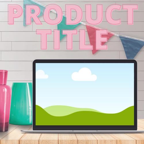 Product Preview Video | Canva Template | Happy Desktop | TPT
