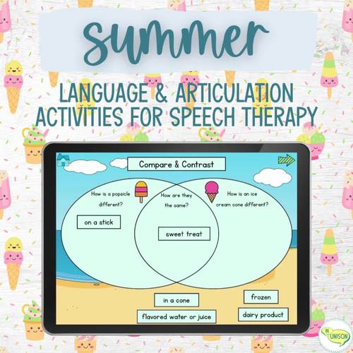 Summer Articulation and Language Boom Cards™ Mega Bundle | TPT