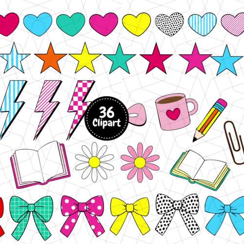 Bright Back To School board letters | First Day of School Letter and Number