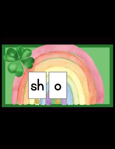 March St. Patrick's Day Themed Digraph Blending Google Slides | TPT
