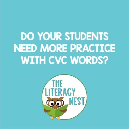 CVC Words Decodable Passages for Orton-Gillingham Lessons | TPT