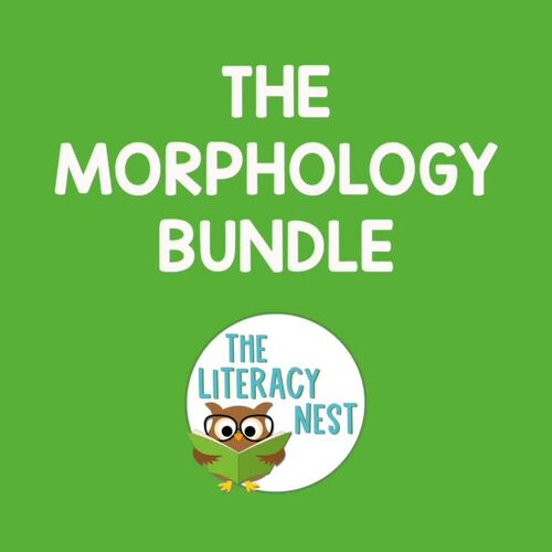 Morphology Bundle for Prefixes, Suffixes, Latin Roots and Greek Forms
