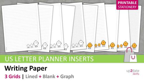 Writing Paper for Mother's Day Crafts and Father's Day Crafts - US ...