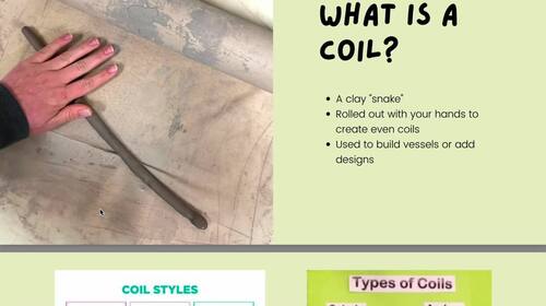 Coil Jars: High School Ceramics Project by Made by Rae Ceramics | TPT