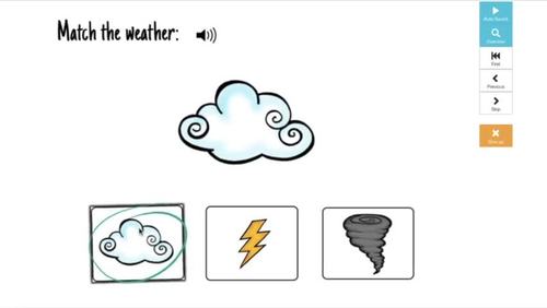 Weather Interactive Boom Cards by The Autism Helper | TpT