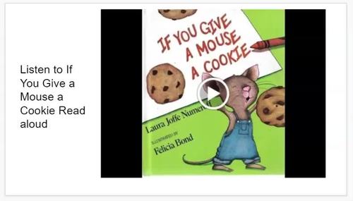 If You Give a Mouse a Cookie Cause and Effect, Sequencing Cards, Worksheets
