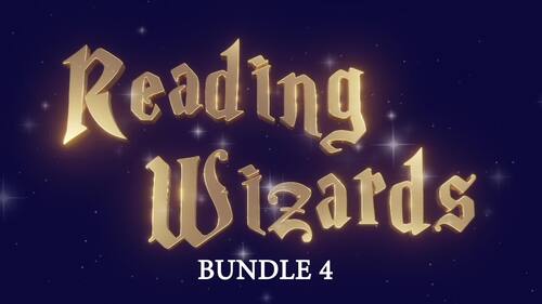 THE READING WIZARDS TV SERIES - VIDEO/EASEL LESSONS 46 - 60 BUNDLE # 4