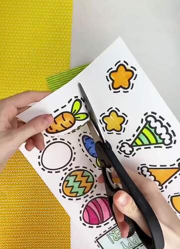 Dress A Chocolate Easter Bunny Spring April Craft Craftivity No Prep ...