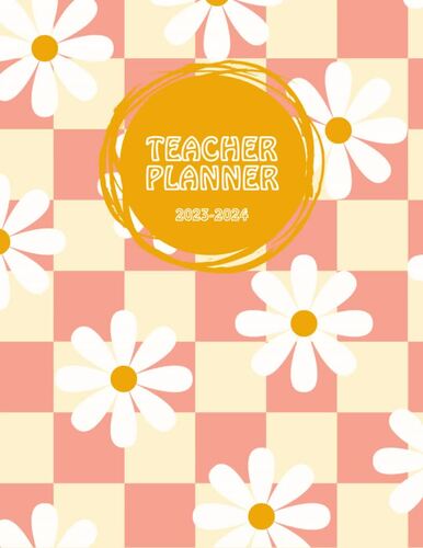 Teacher Planner 2024 - 2025 - Retro Classroom Theme - Daisies ...
