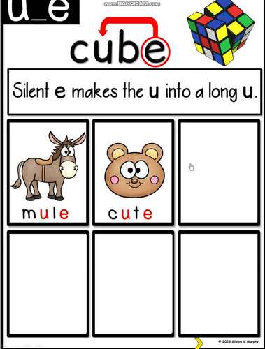 silent e posters by Murphys lesson design studio | TPT