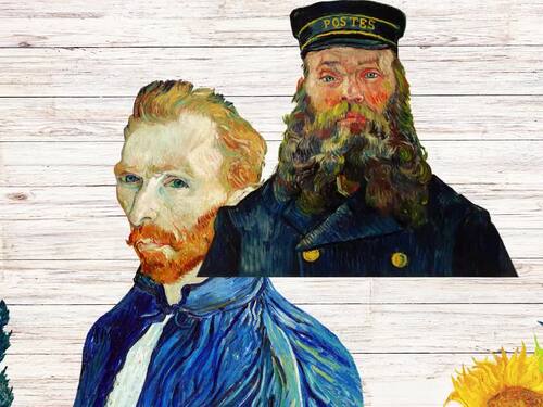 van Gogh digital clipart by South Pacific Prints | TPT