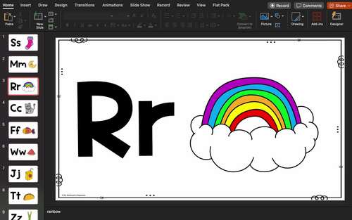 Letter Sound Cards | PowerPoint Slideshow & Printable Cards | A-Z ...