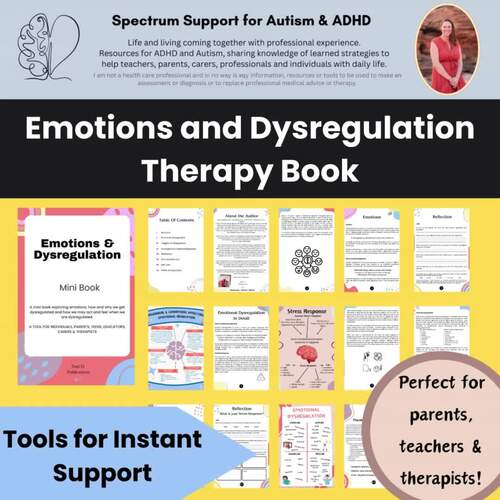 Emotional Regulation Calming Strategies Autism Help ADHD Kids Executive ...