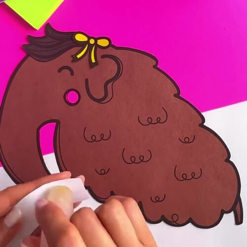 How To Wash a Woolly Mammoth Bulletin Board Kit | TPT