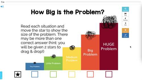 *Distance Learning* Size of the Problem Boom Cards by One-Stop ...