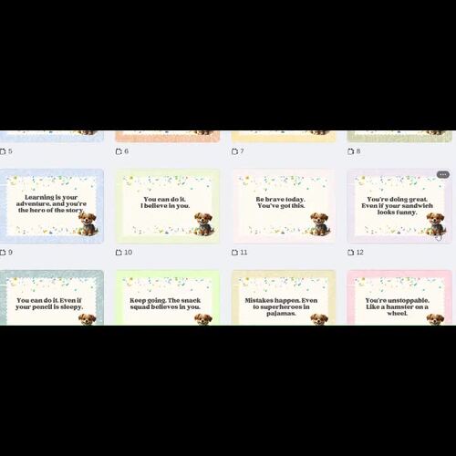 100 Editable & Printable Lunch Box Notes – Funny & Positive Messages ...