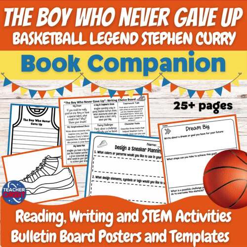 The Boy Who Never Gave Up Stephen Curry March Basketball STEM Black History
