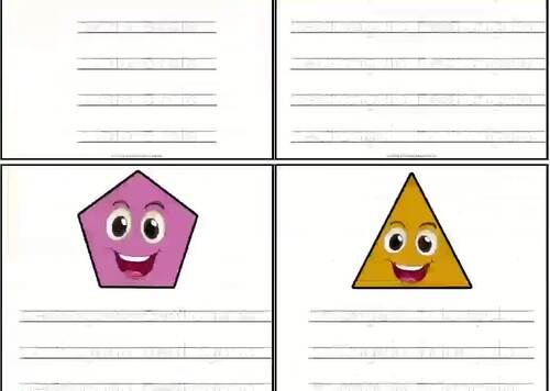 Mini Activity Book | Geometric Shapes in Spanish by Editorial Laura Educa