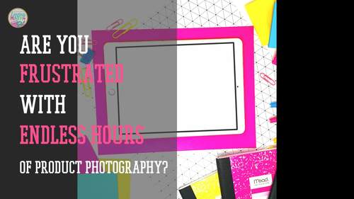 Styled Mockups and Stock Photos with iPads and Laptops - Colorful