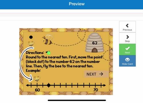 Rounding to the nearest ten Place value BOOM cards 3rd grade | TPT