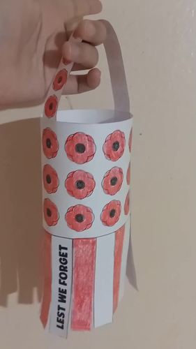 Remembrance Day Activities Lantern Craft Poppy Flower Anzac Day ...