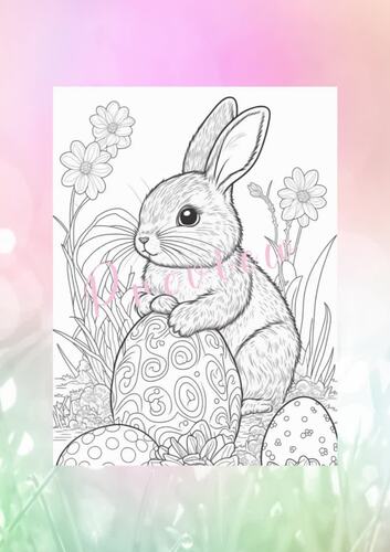 Easter Coloring, Easter Colouring, Spring Time Coloring, Spring | TPT