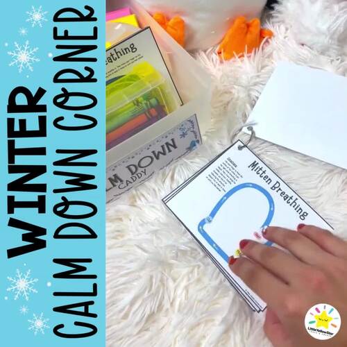 Winter Calm Down Corner Printables Complete Kit | Calming Strategies ...